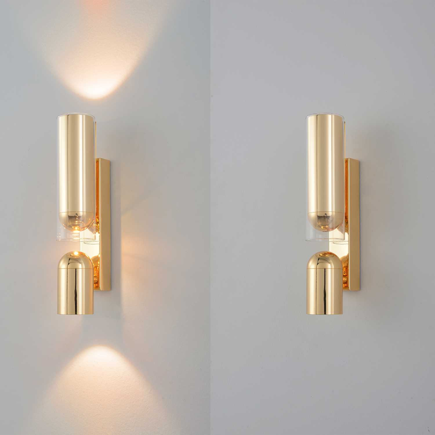 Бра Crystal Lux VENTO AP15W LED GOLD | Сrystal Lux